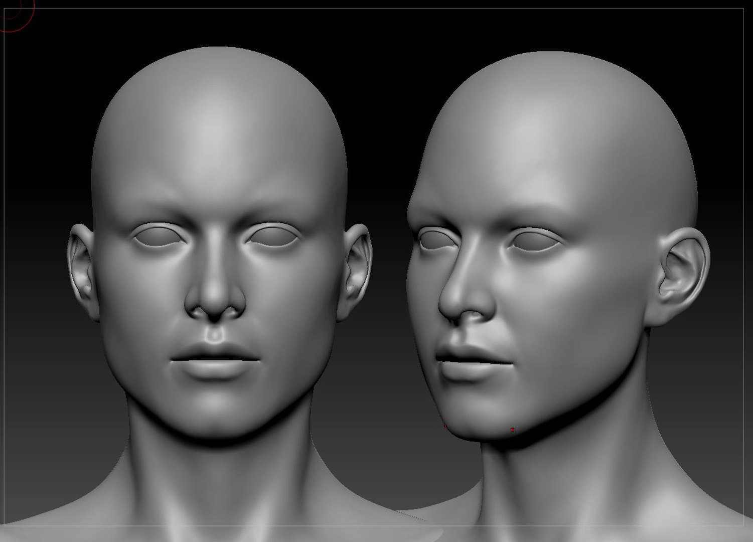 woman girl female 3d max