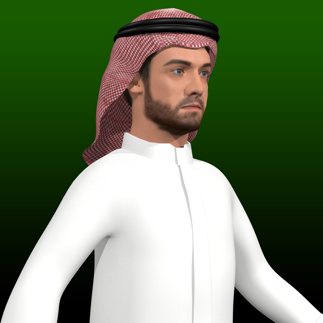 Arab Man 3D - TurboSquid 2144899