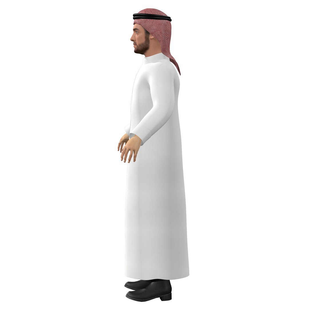 Arab Man 3D - TurboSquid 2144899