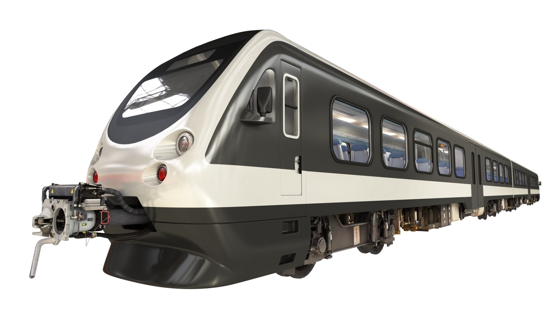 3D Train Interior - TurboSquid 1347366