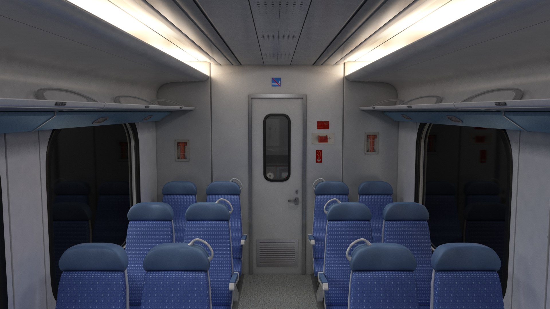 3D Train Interior - TurboSquid 1347366