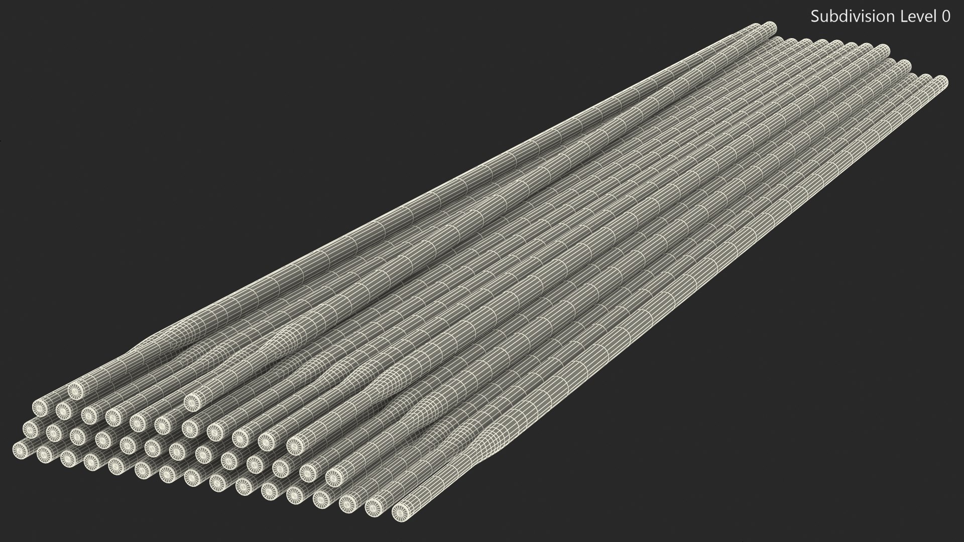 Metal Arc Welding E7018 Electrodes Pile 3D - TurboSquid 1775928