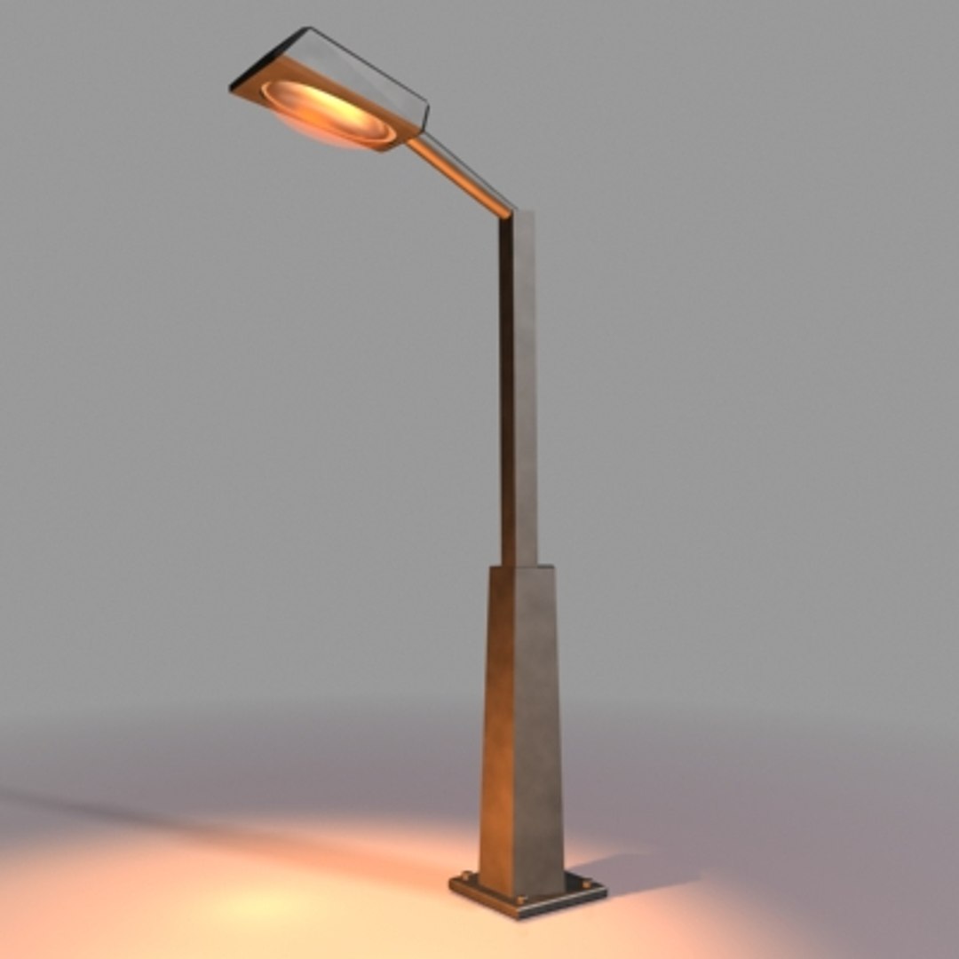 3d Street Lamp Model