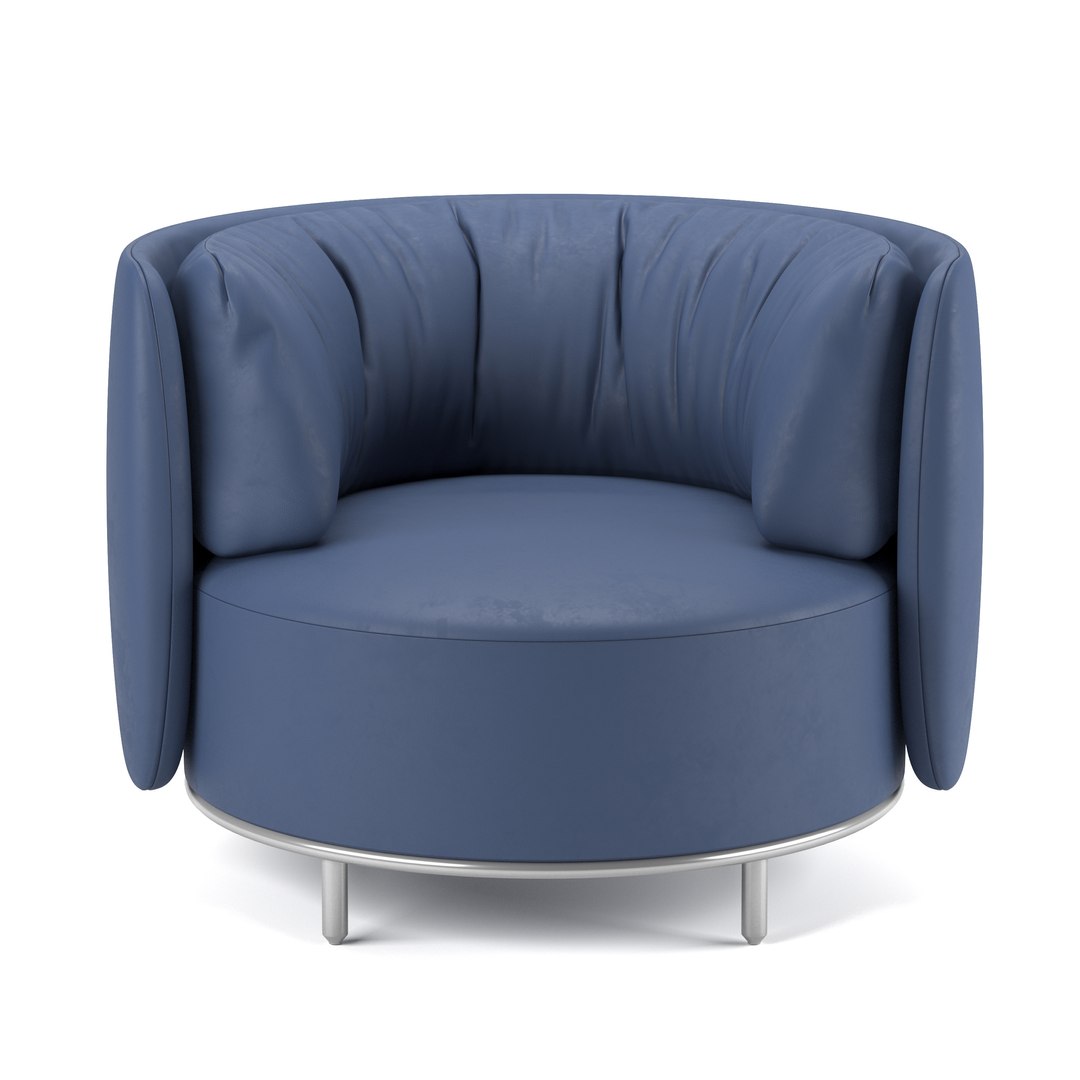 Natuzzi Wave Armchair 3D - TurboSquid 1715540