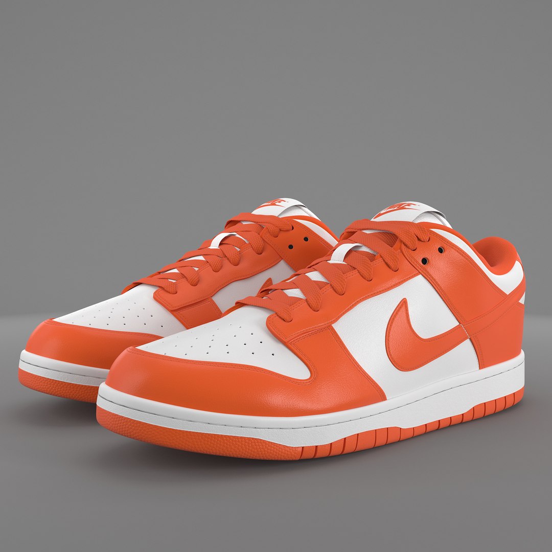 Nike dunk shoes pbr 3D model - TurboSquid 1542527
