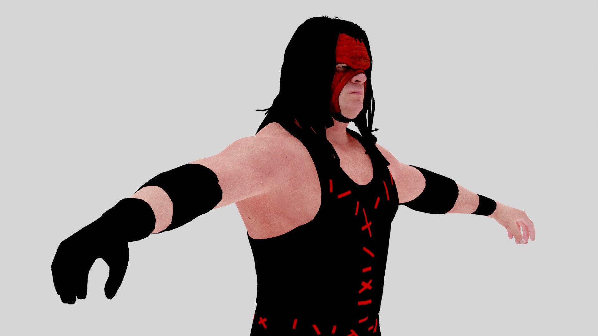 Kane WWE Champion 3D Model - TurboSquid 2115611