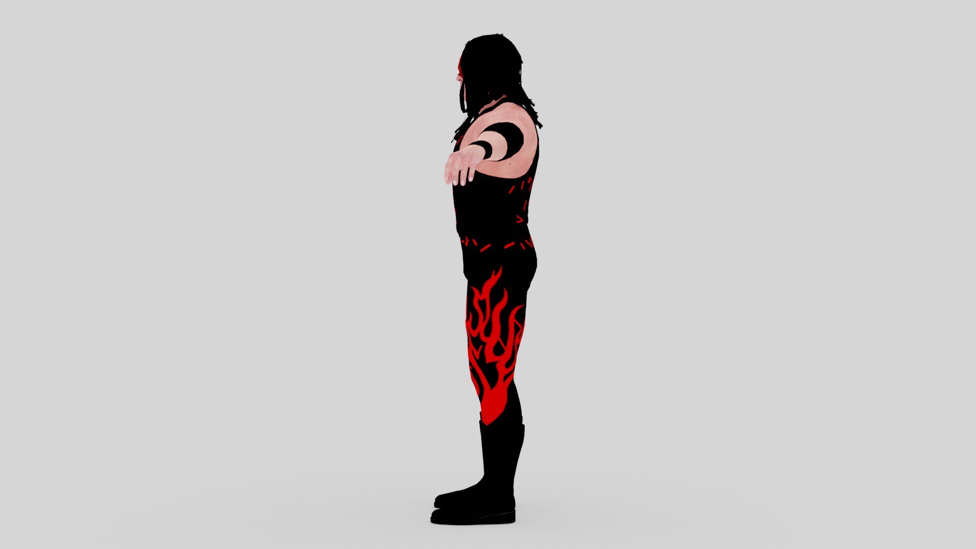Kane WWE Champion 3D Model - TurboSquid 2115611