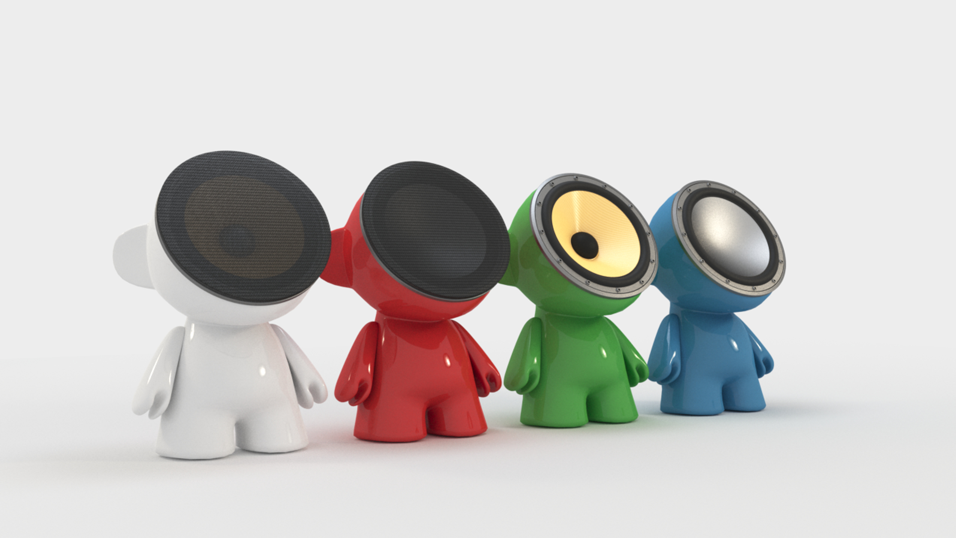 Munny speakers 3D model - TurboSquid 1339843