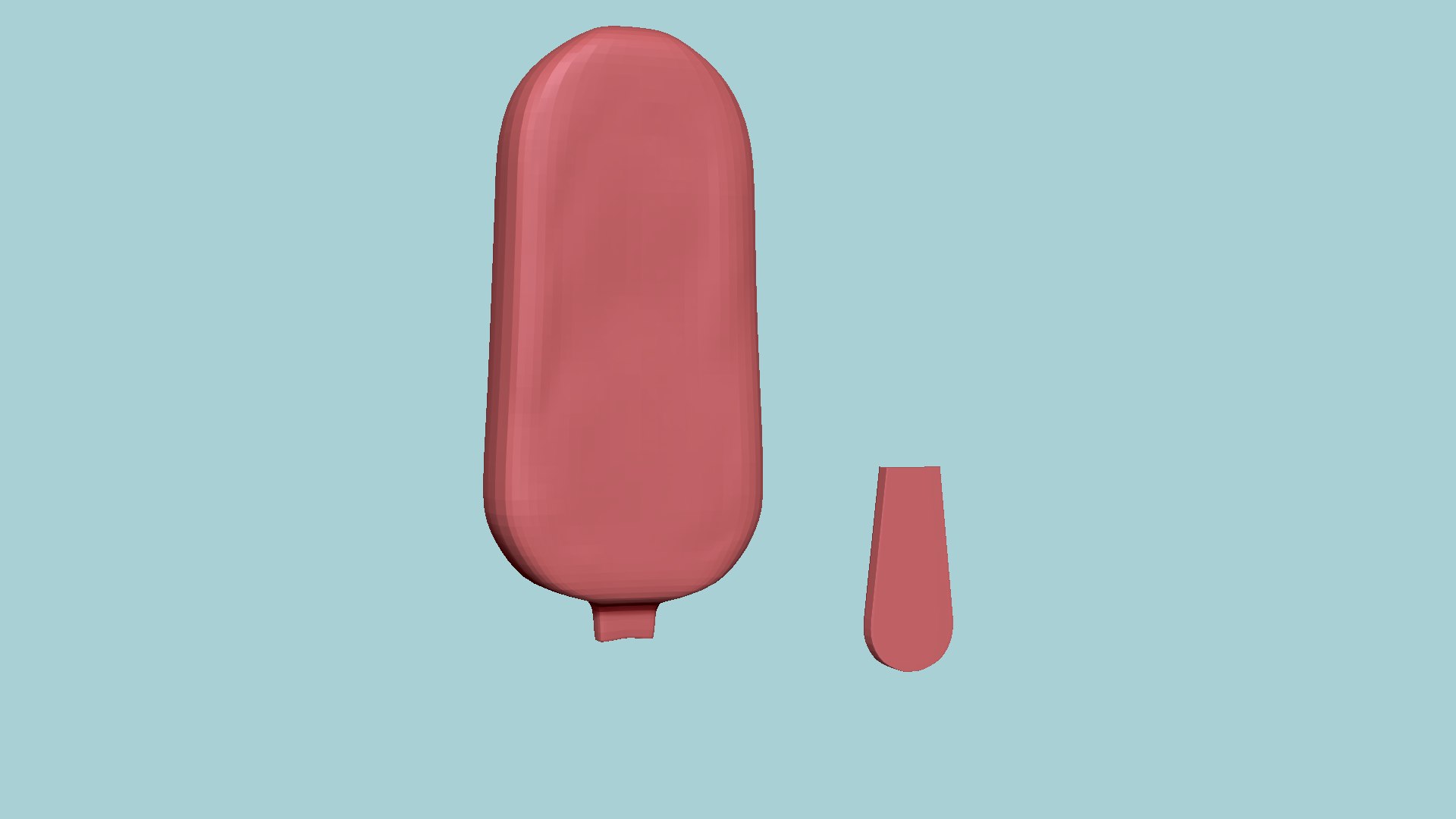 Ice Cream A01 - Blank Mock Up Basic Template 3D - TurboSquid 2092225