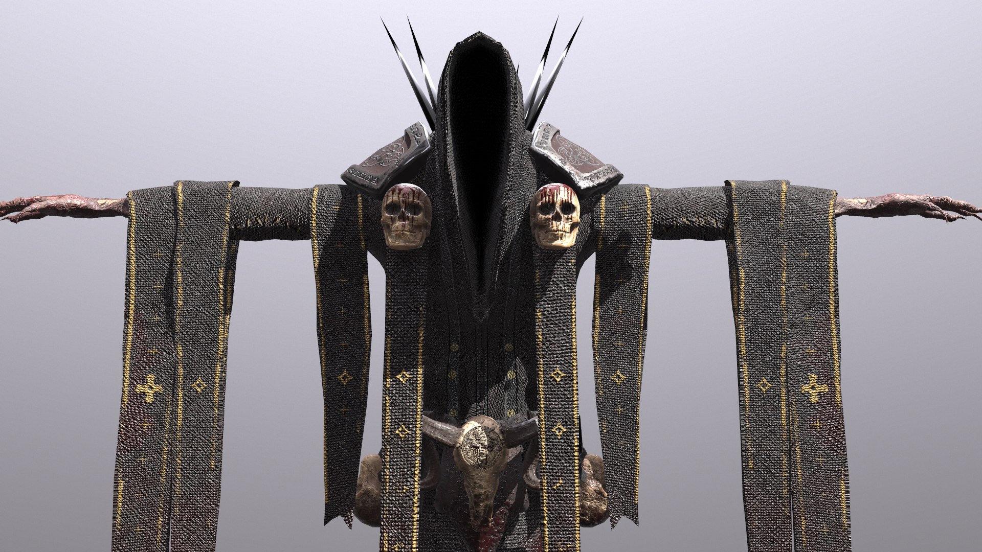 Grim Reaper 3D Model - TurboSquid 1474647