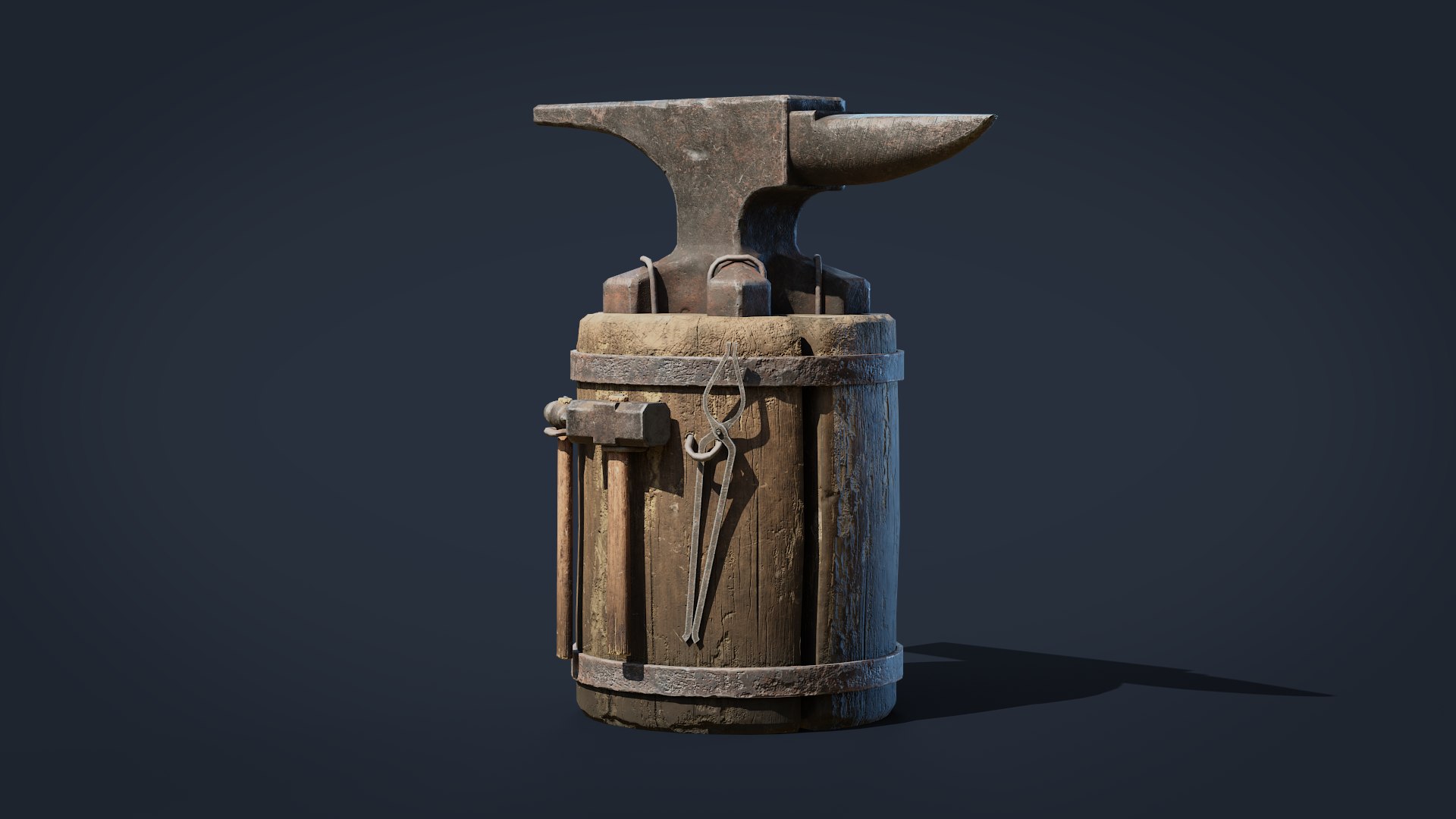 Anvil gameready model - TurboSquid 1674856