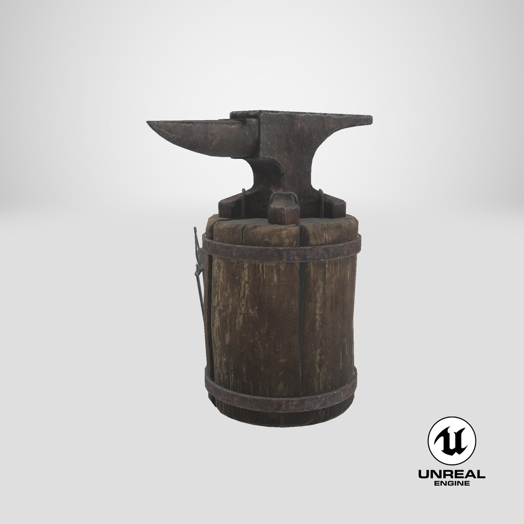 Anvil Gameready Model - TurboSquid 1674856