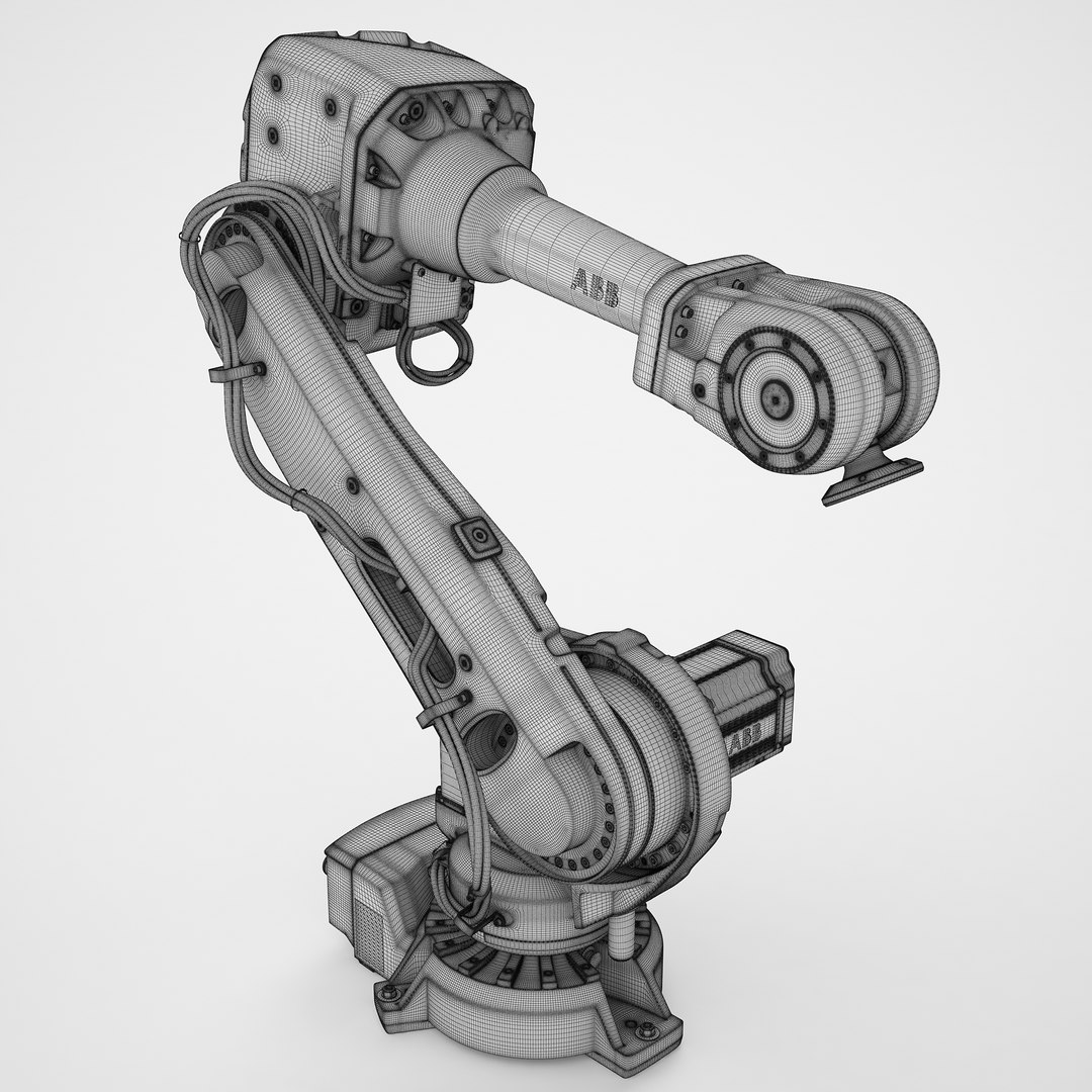 ABB IRB 4600 Industrial Robot 01 3D Model - TurboSquid 1915013