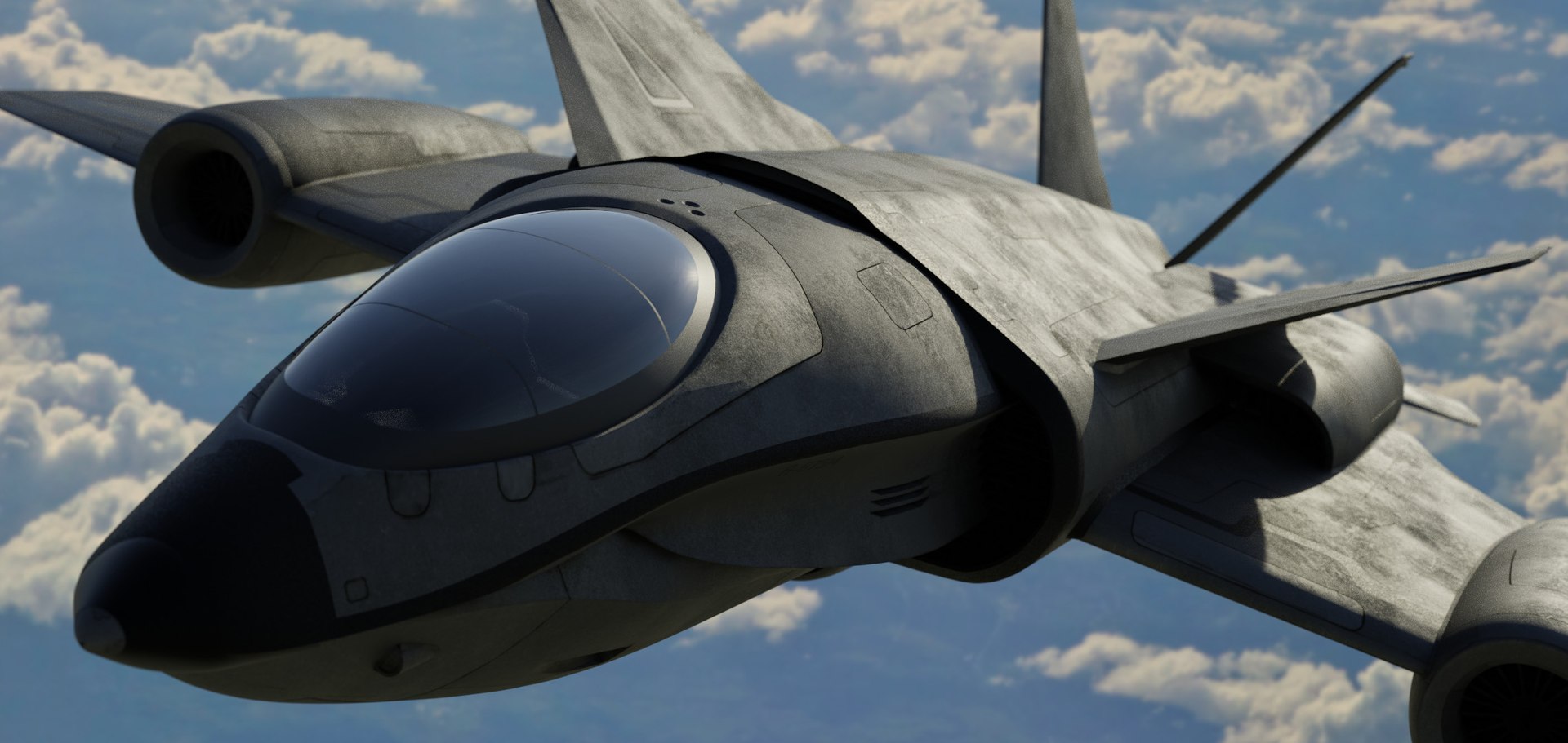 Scifi Interceptor Aircraft Model - TurboSquid 1554961