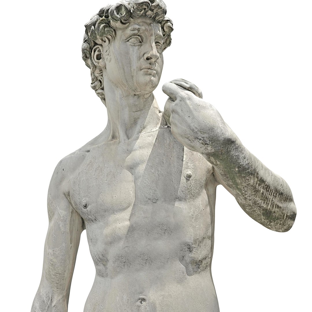 3D model David Sculpture Michelangelo Scan - TurboSquid 2171825