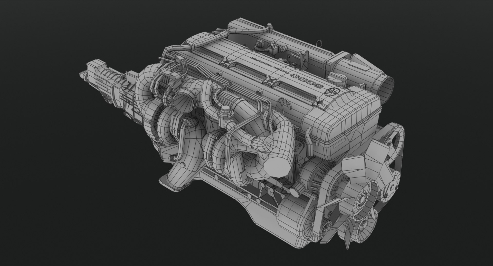 Parts Toyota 2jz Gte 3D Model - TurboSquid 1438522