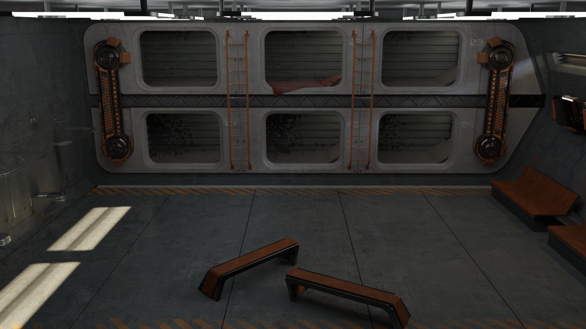 3D Cyberpunk Scene - The Prison Model - TurboSquid 1975079