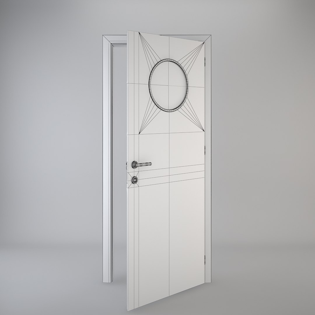 Door Doorframe Model - TurboSquid 1302968