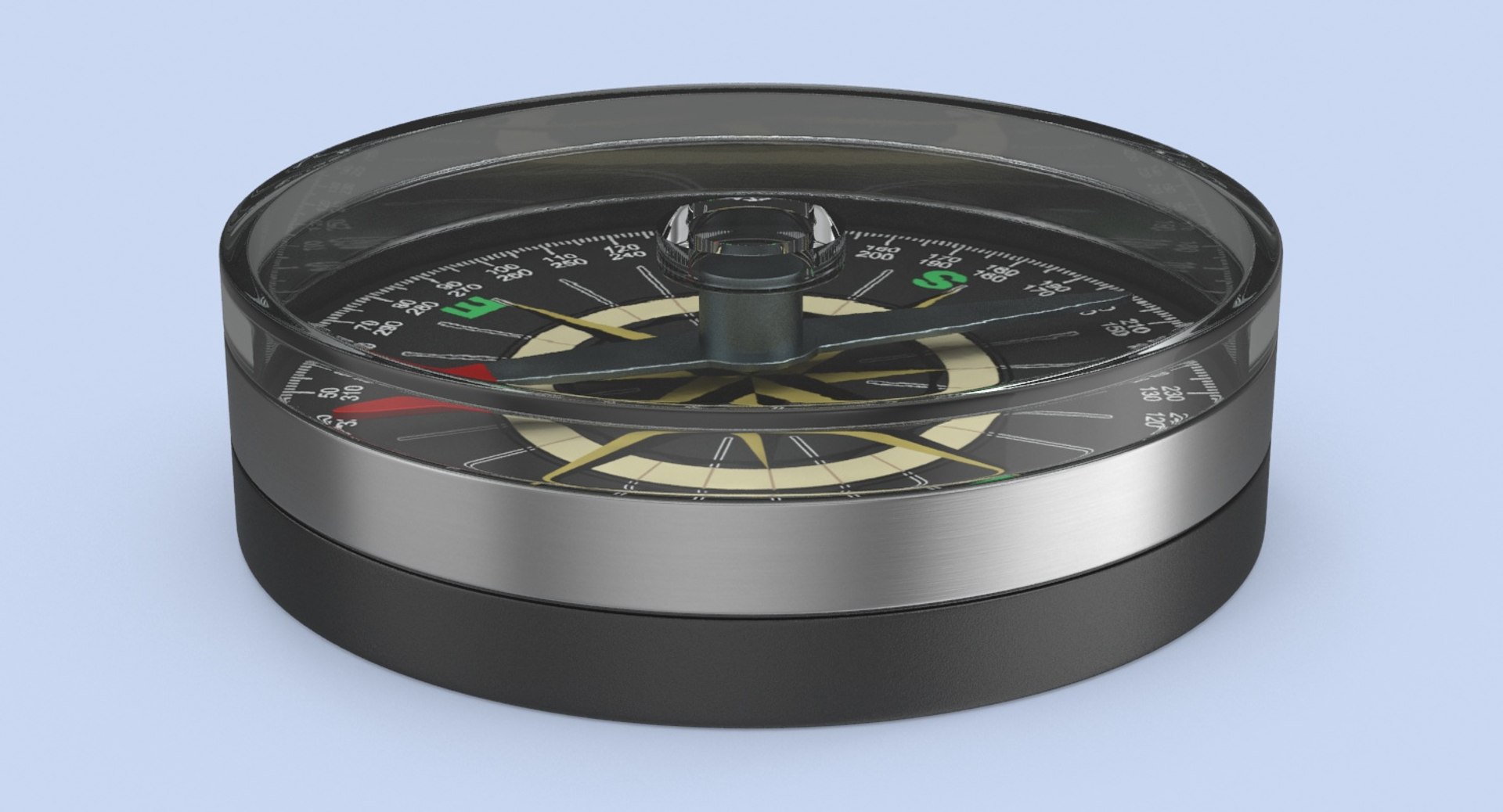 3D Compass - TurboSquid 1080678