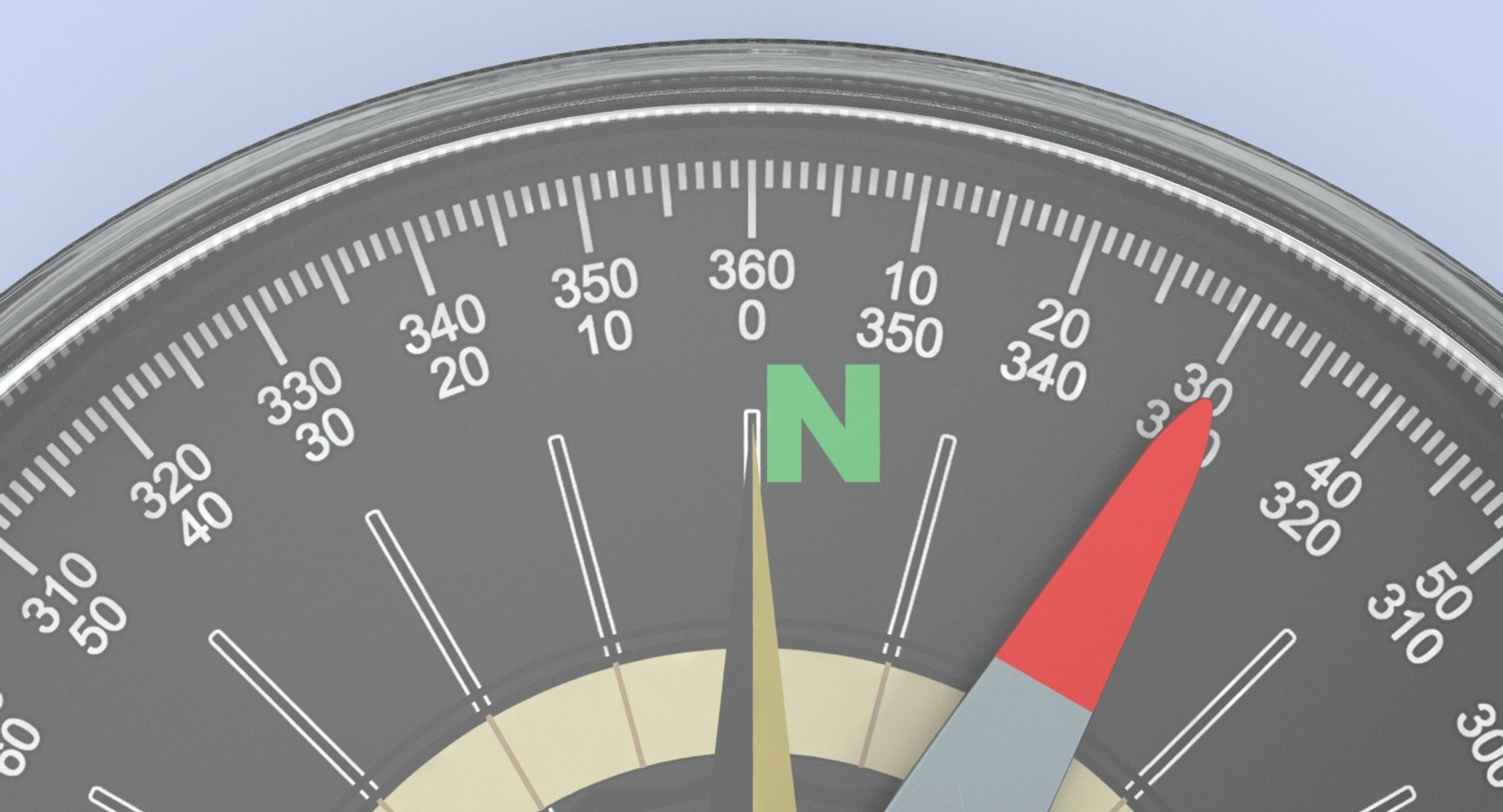 3D Compass - TurboSquid 1080678