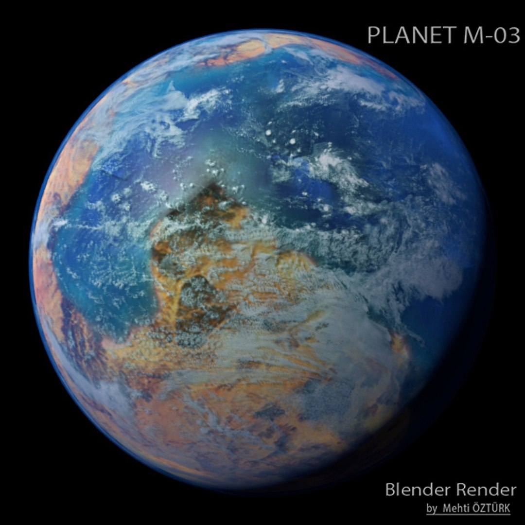 3d planet m-03 m