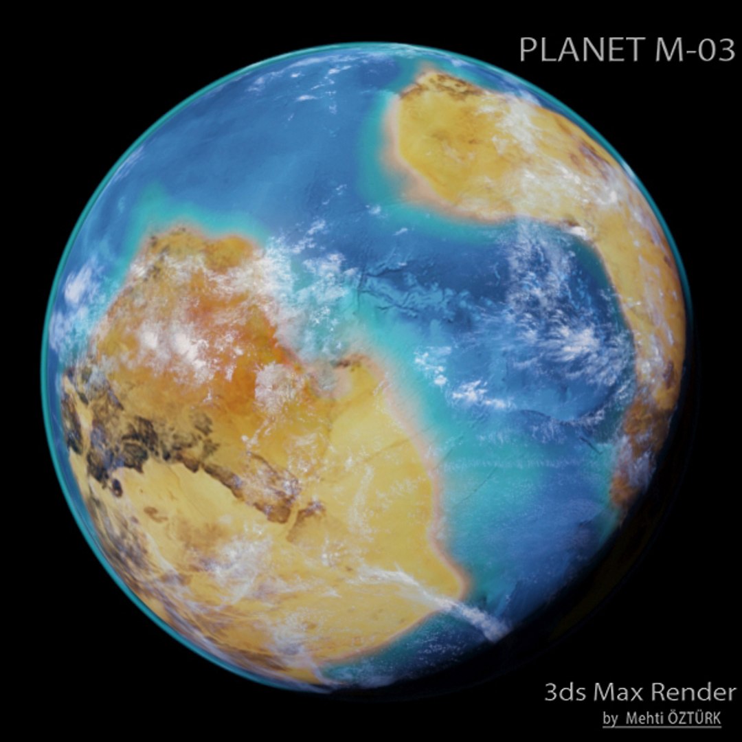 3d planet m-03 m