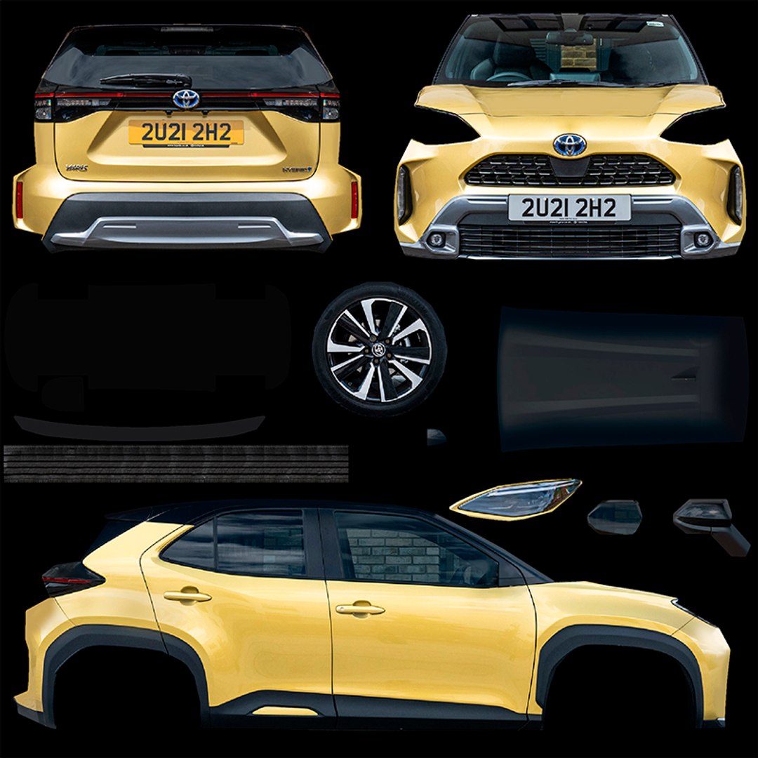 3D Toyota Yaris Cross 2021 - TurboSquid 1916997