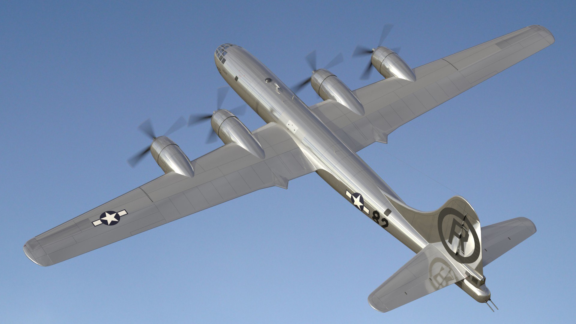 Boeing B29 Enola Gay Model - TurboSquid 2173348