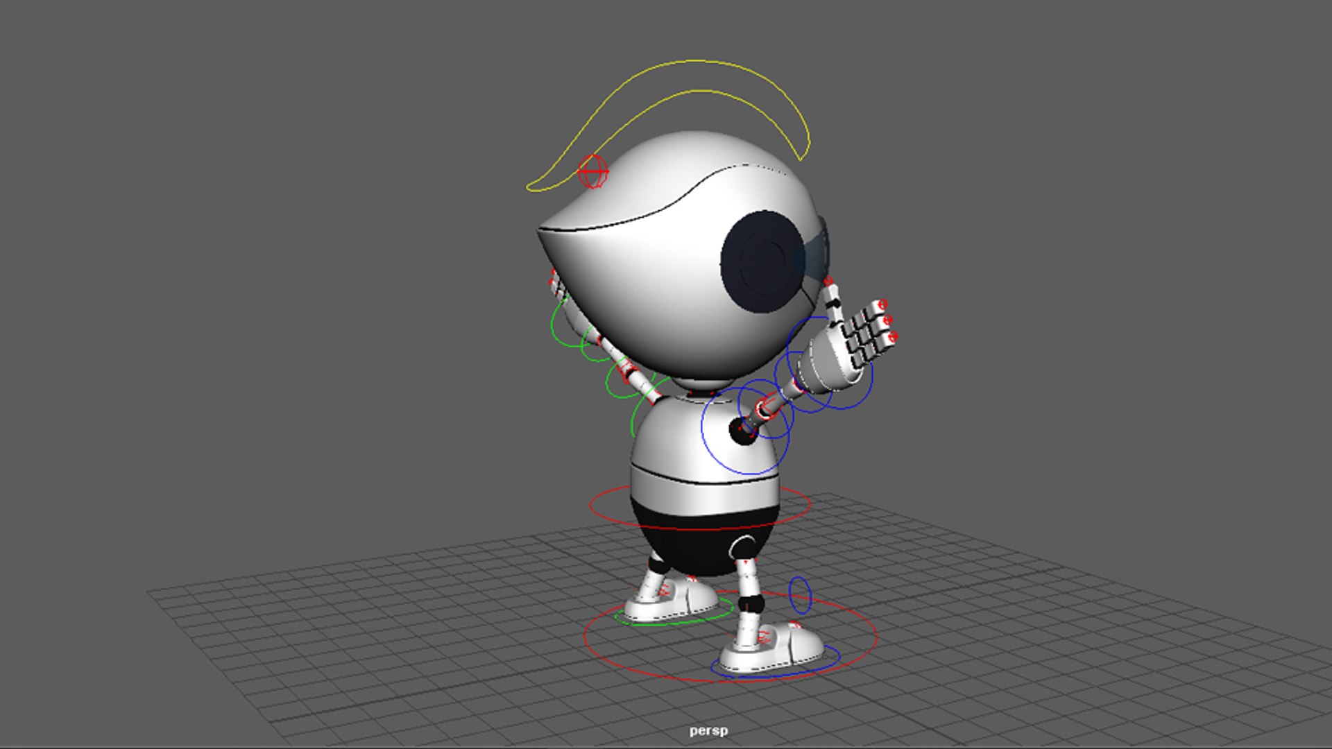 Robot Rigged 3D Model - TurboSquid 1472158