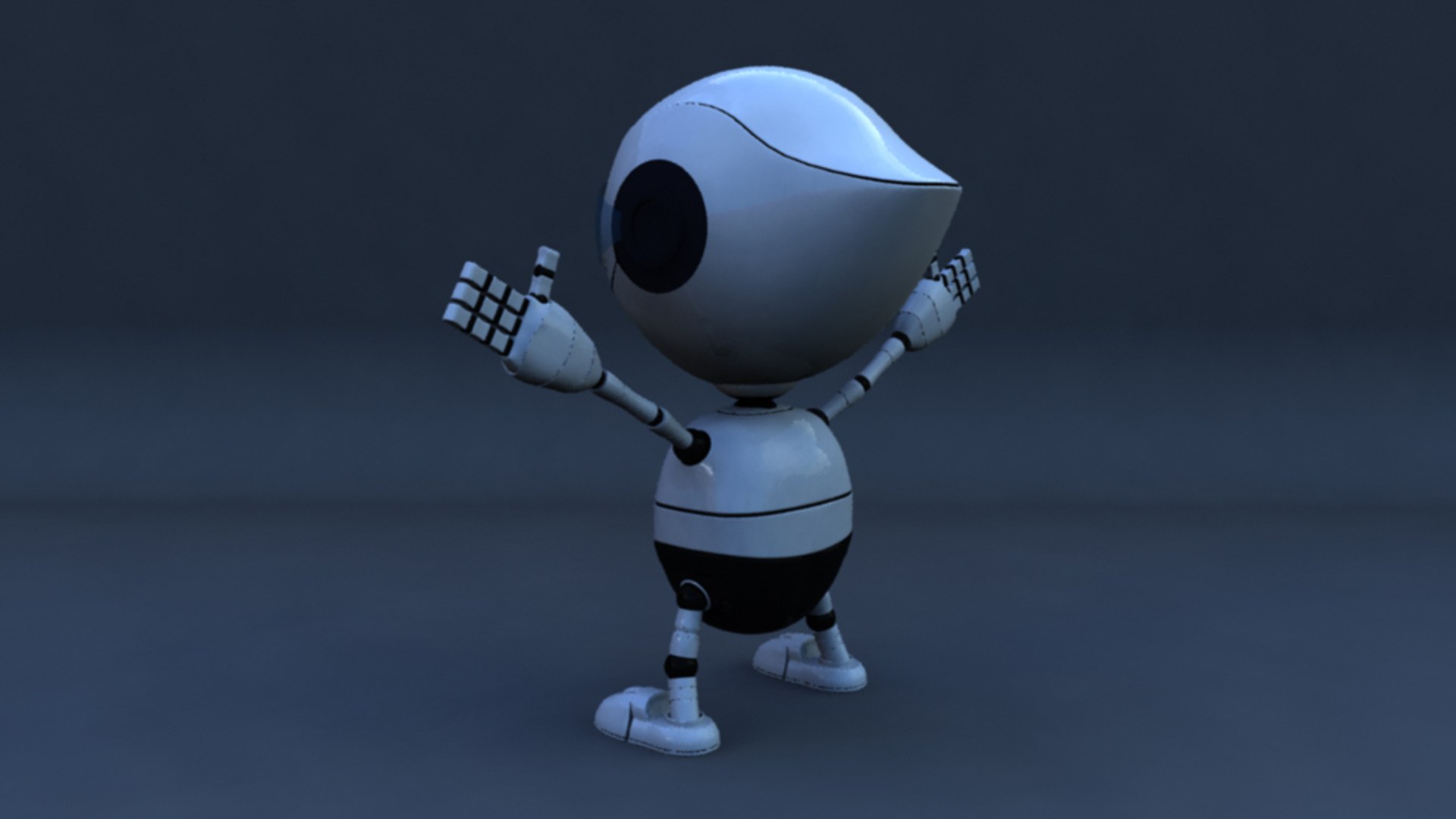Robot Rigged 3D Model - TurboSquid 1472158