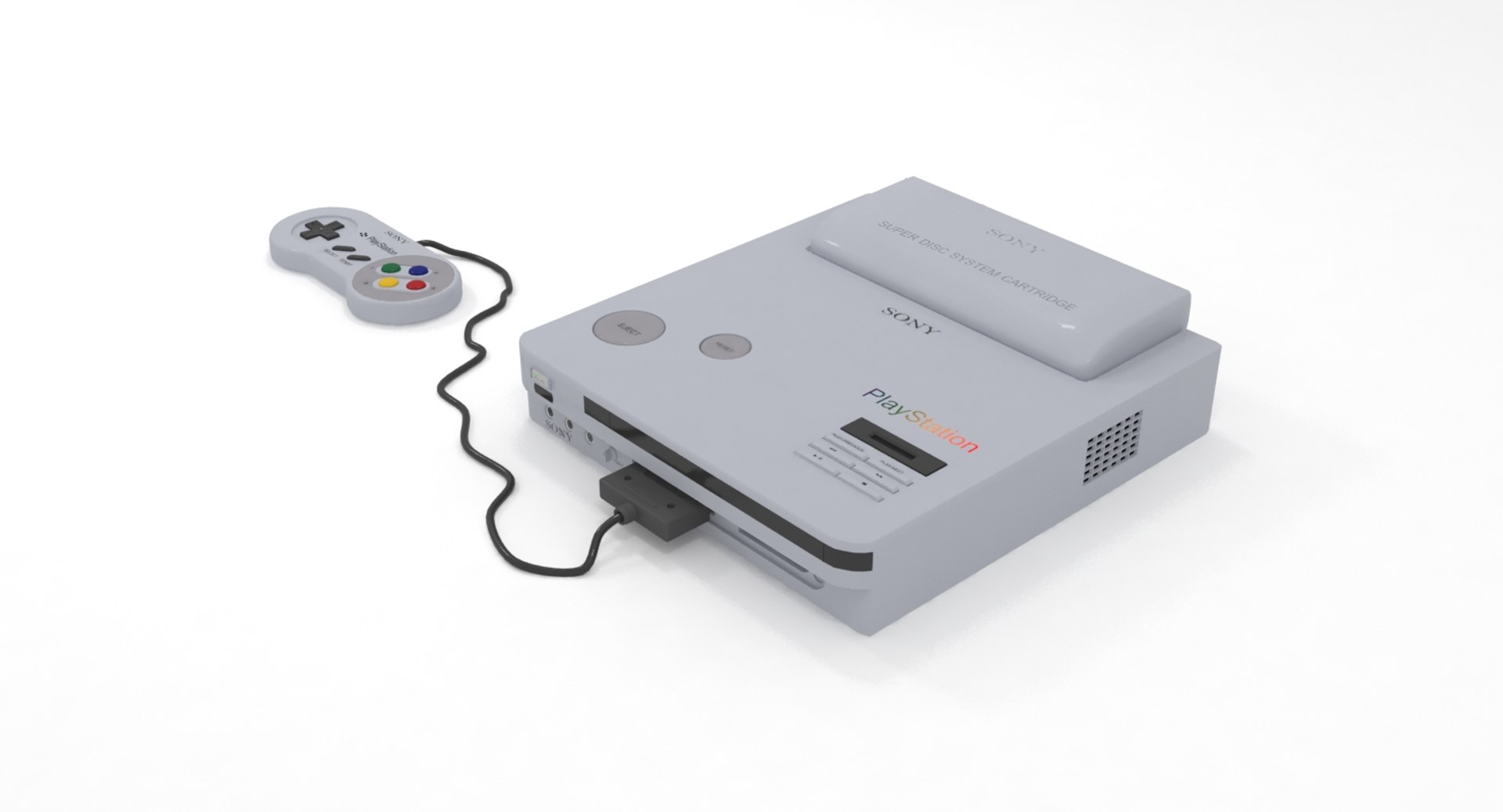 3D gaming consoles - TurboSquid 1360439