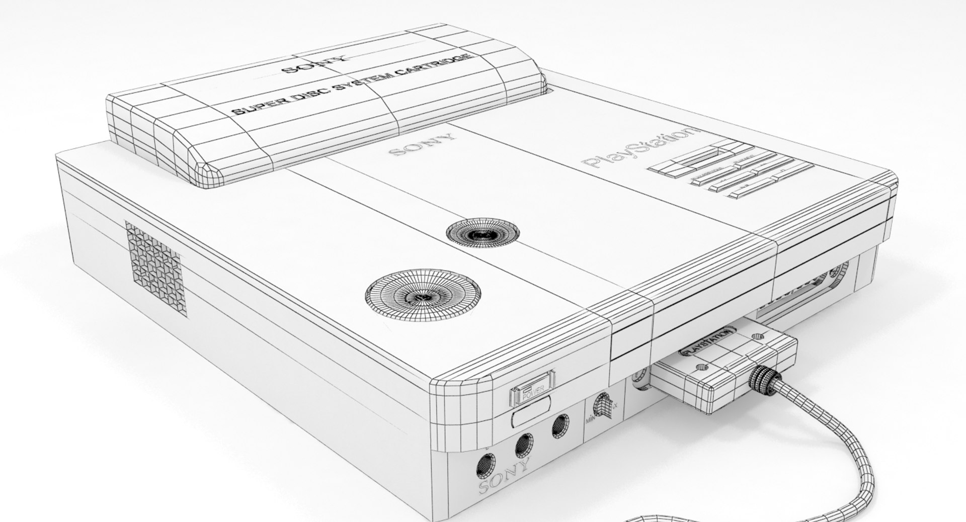 3D gaming consoles - TurboSquid 1360439