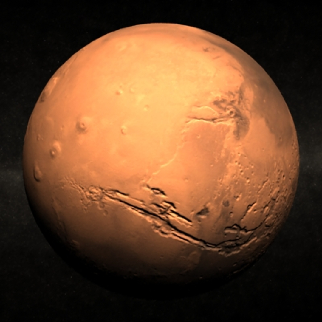 mars 3d model