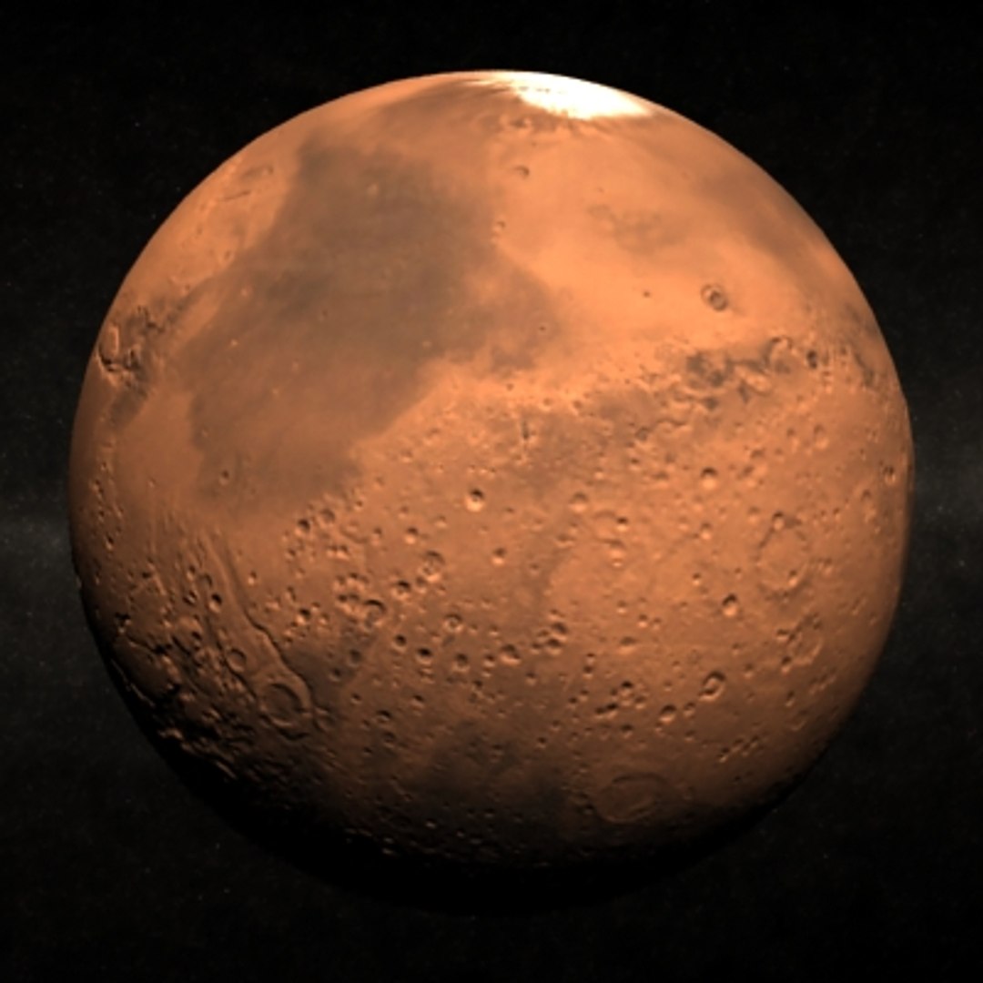 Mars 3d Model