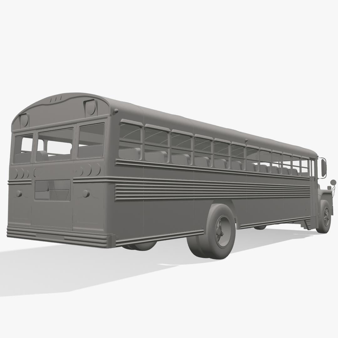 army bus 3d model