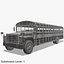 Army Bus 3d Model