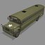Army Bus 3d Model