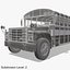 Army Bus 3d Model