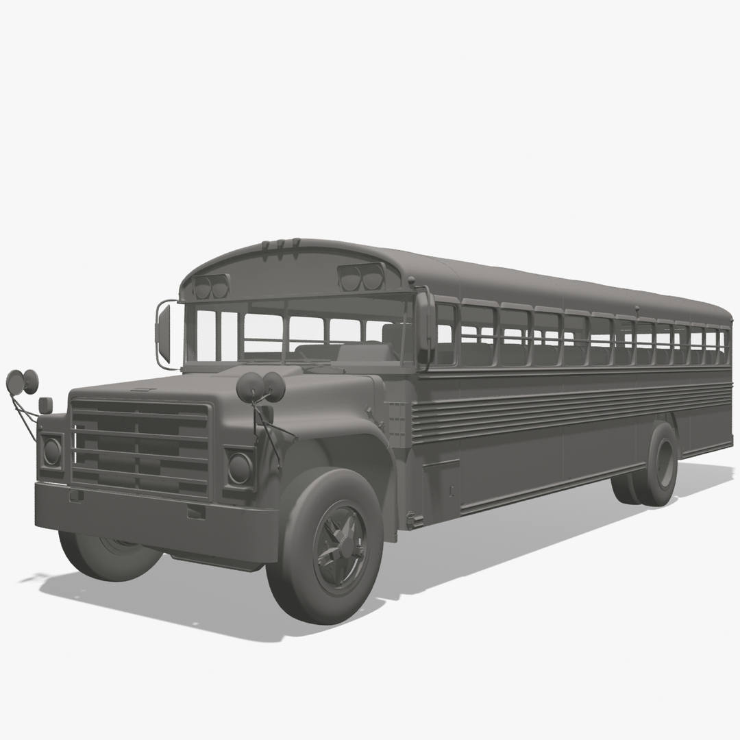army bus 3d model