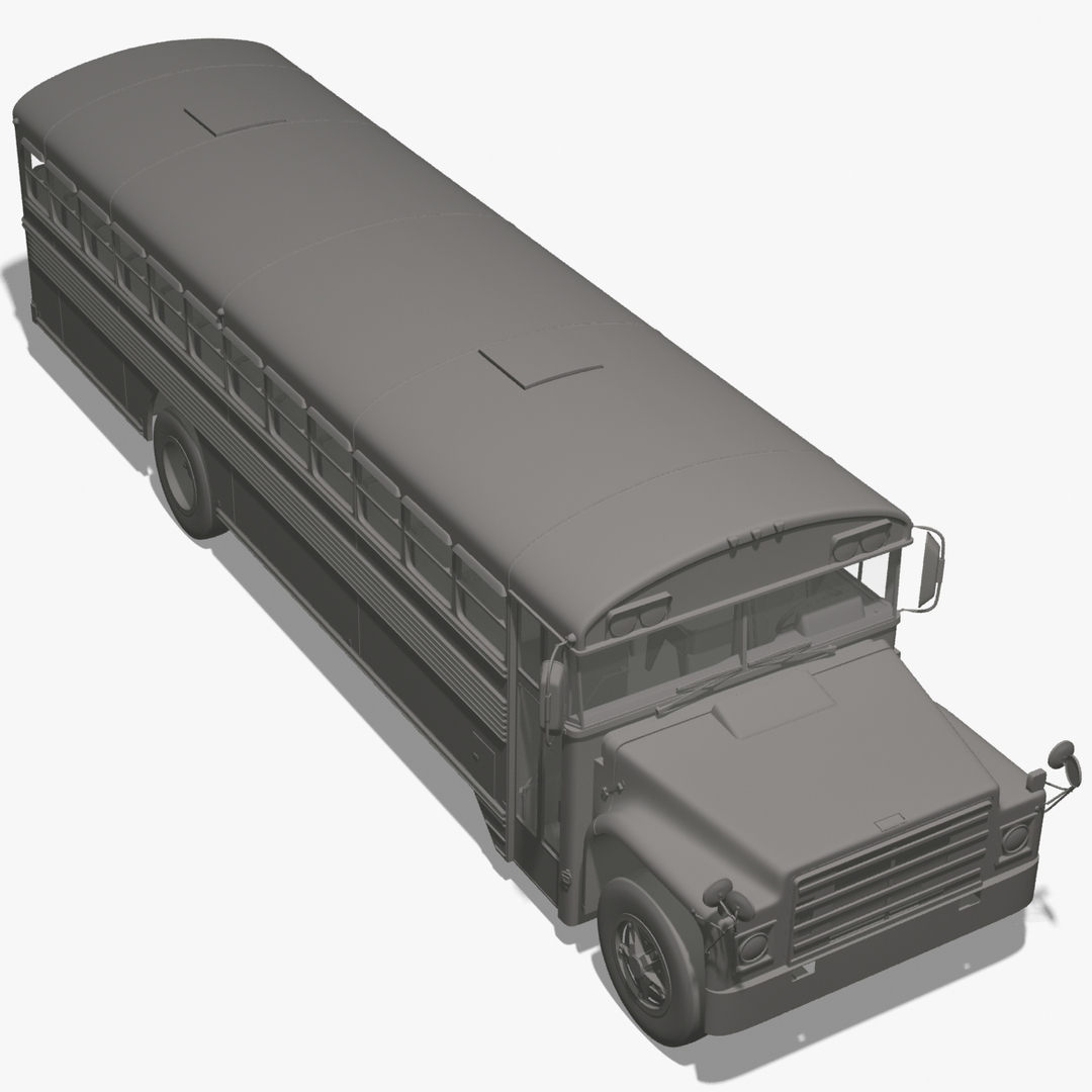 army bus 3d model