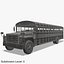 Army Bus 3d Model