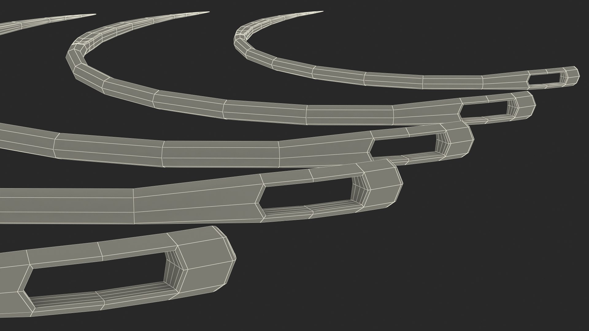 Surgeon Cutting Needles Set 3D Model - TurboSquid 1647375