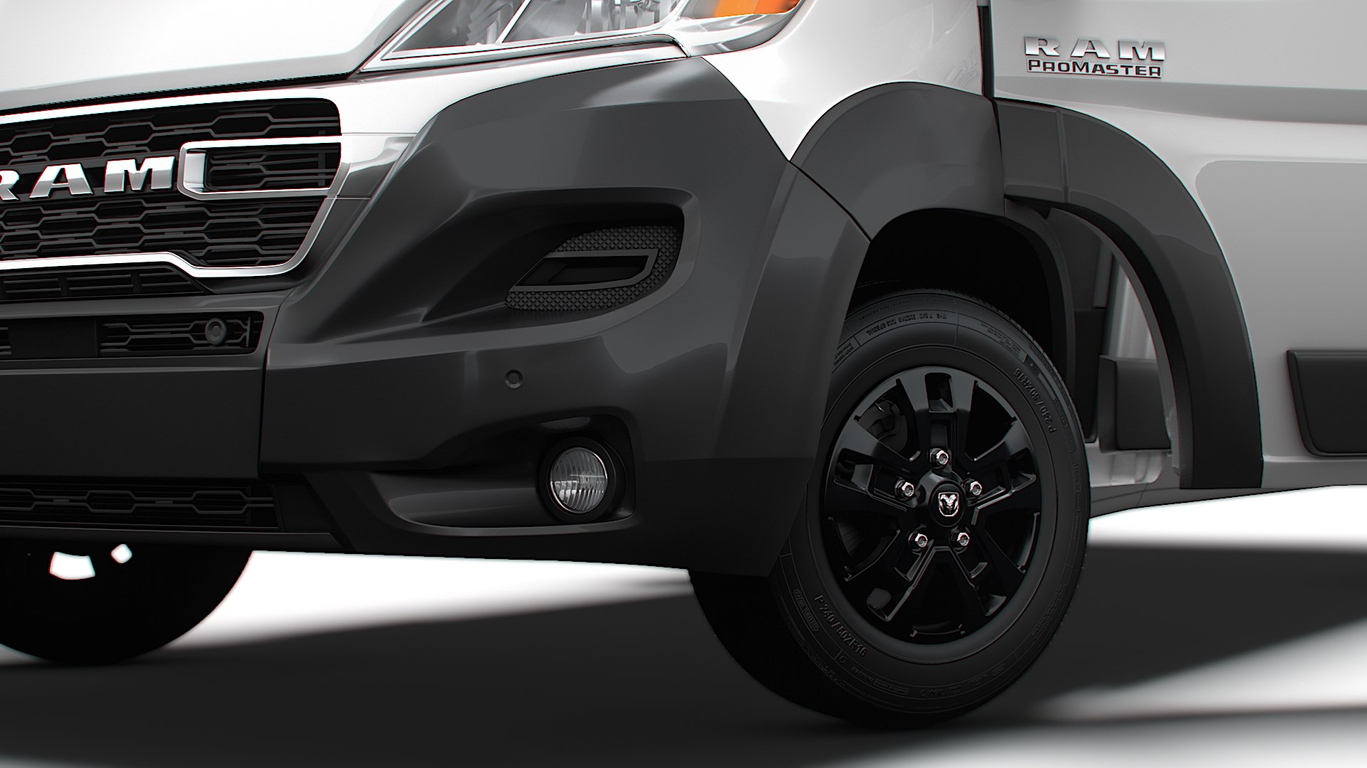 RAM Promaster VanL4H2 HQ Interior 2023 3D Model - TurboSquid 2169561