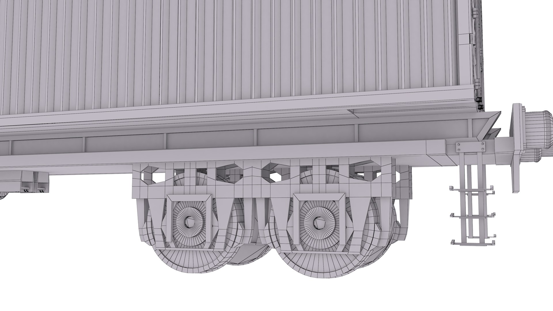 Container Railcar 3D - TurboSquid 1783039