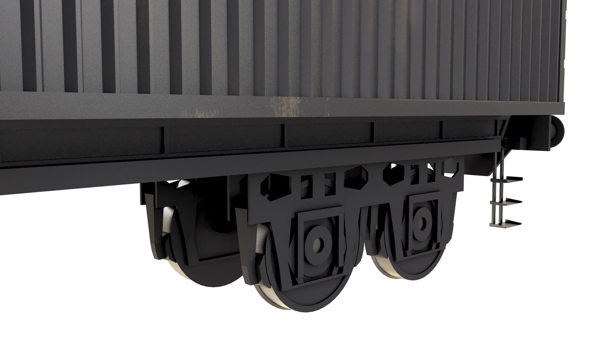 Container Railcar 3D - TurboSquid 1783039