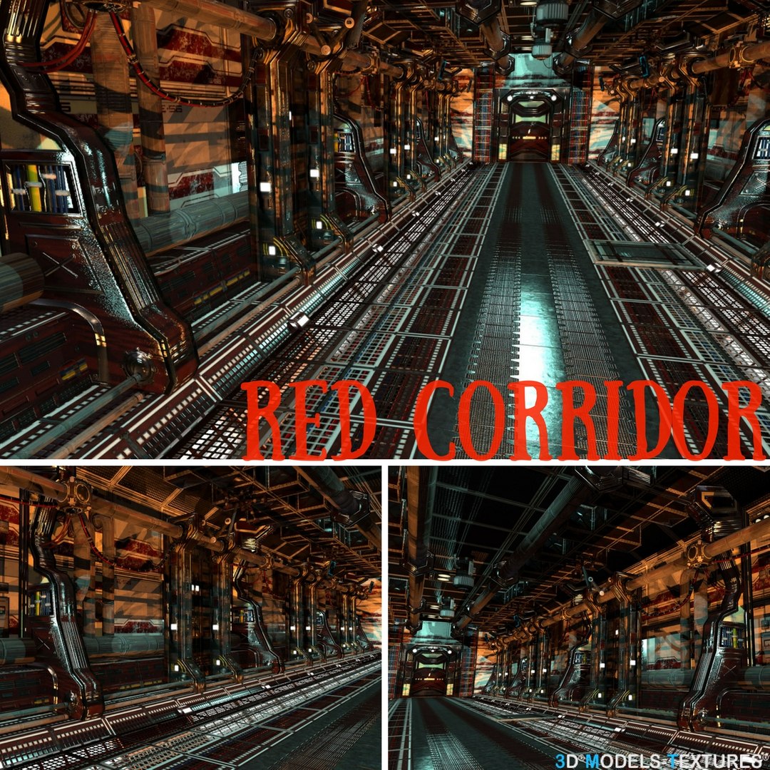 3D Corridor - TurboSquid 1212009