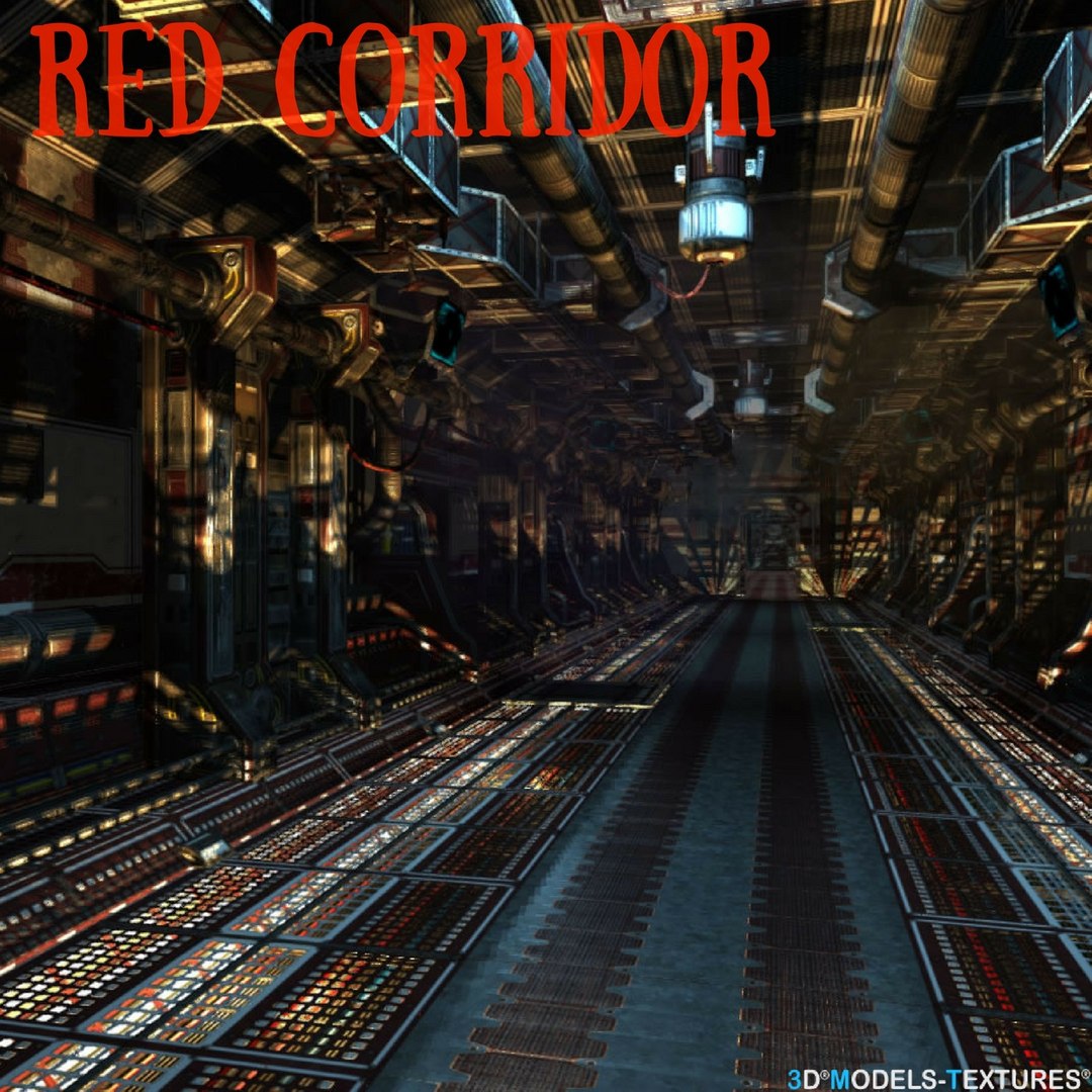 3D Corridor - TurboSquid 1212009
