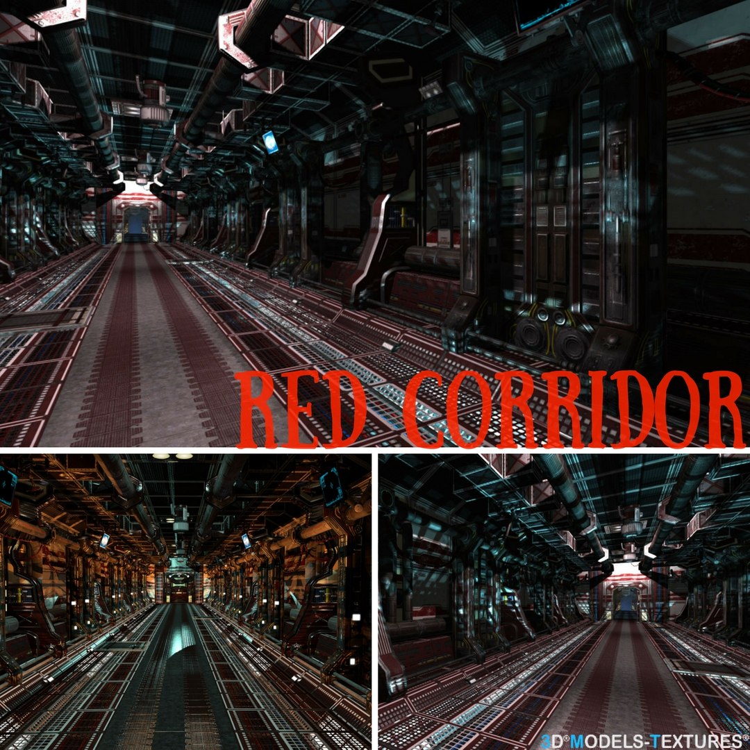 3D Corridor - TurboSquid 1212009