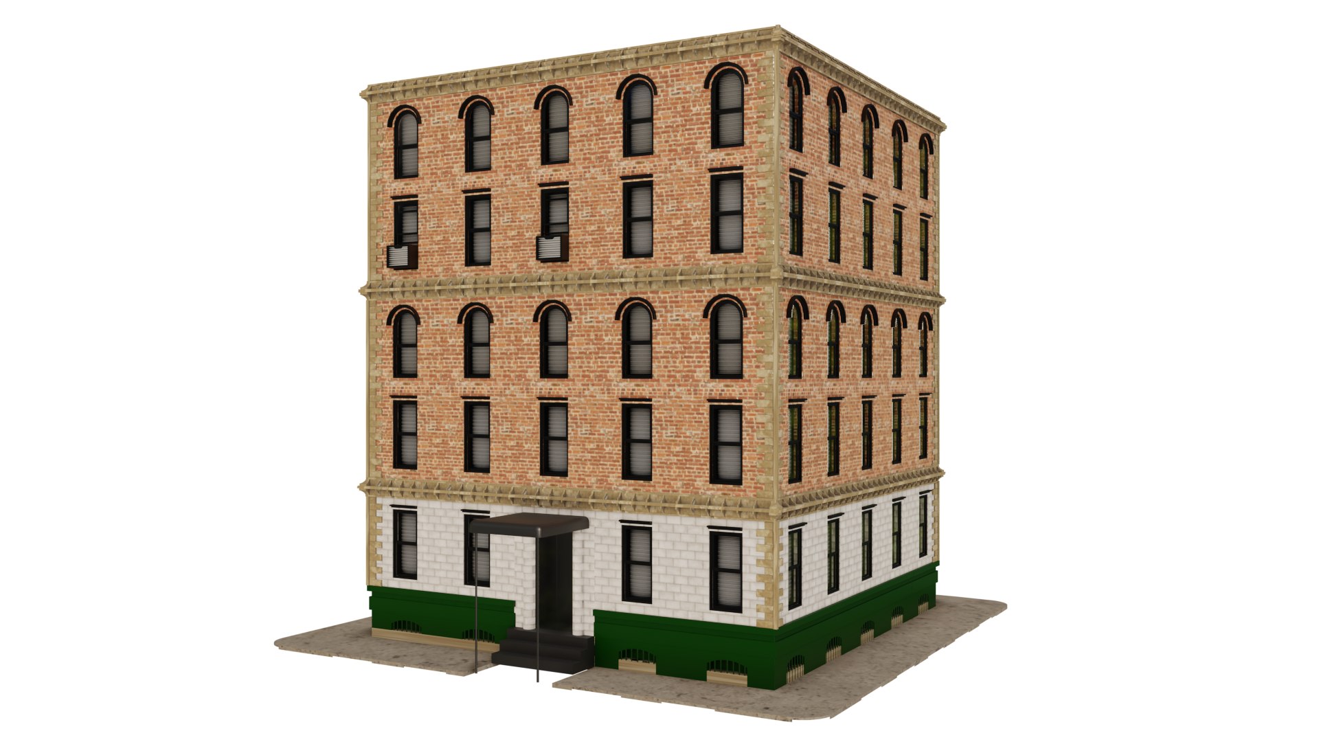Standard Building 3D Model - TurboSquid 2042052