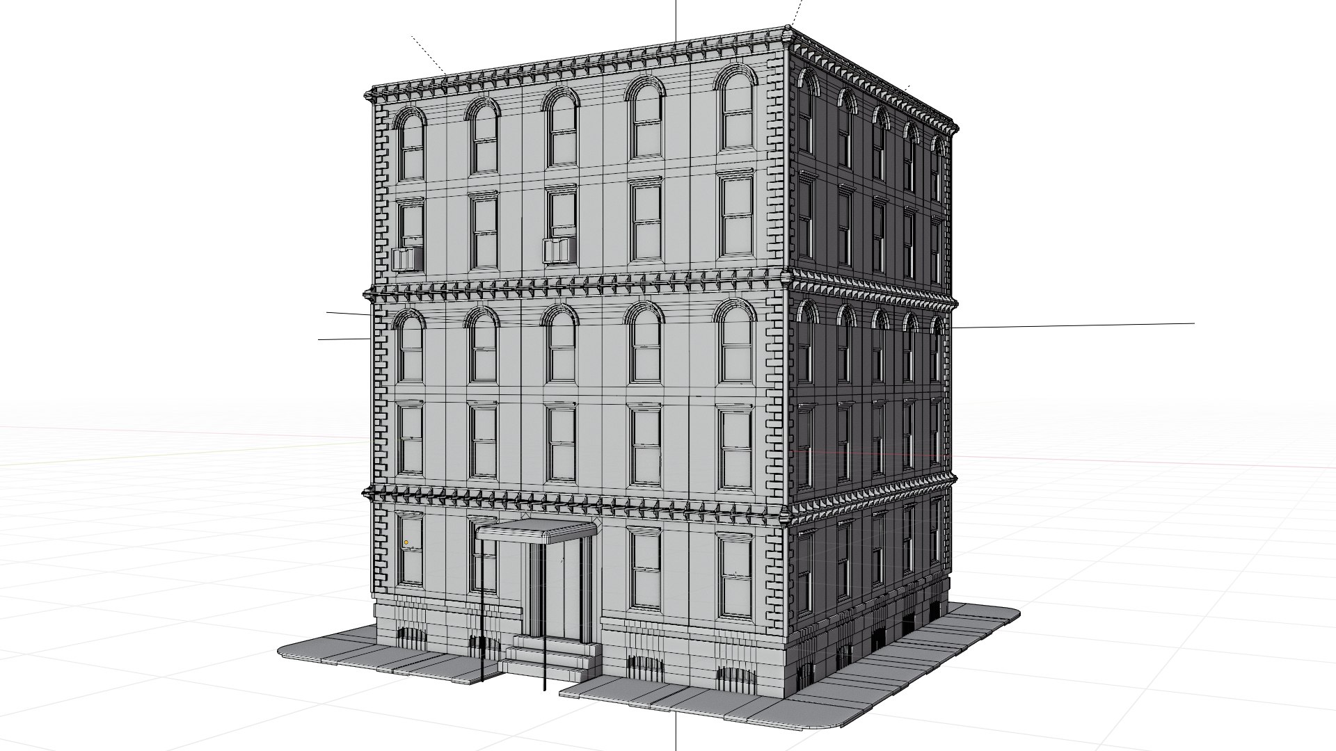 Standard Building 3D Model - TurboSquid 2042052